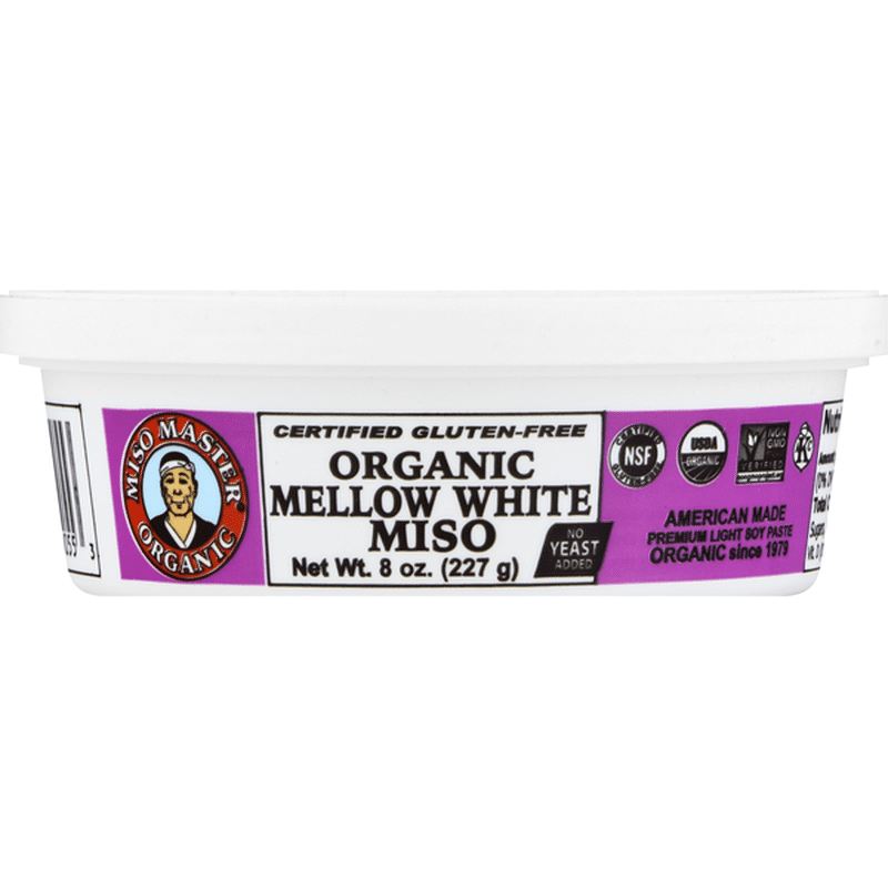Miso Master Miso, Organic, Mellow White (8 oz) - Instacart