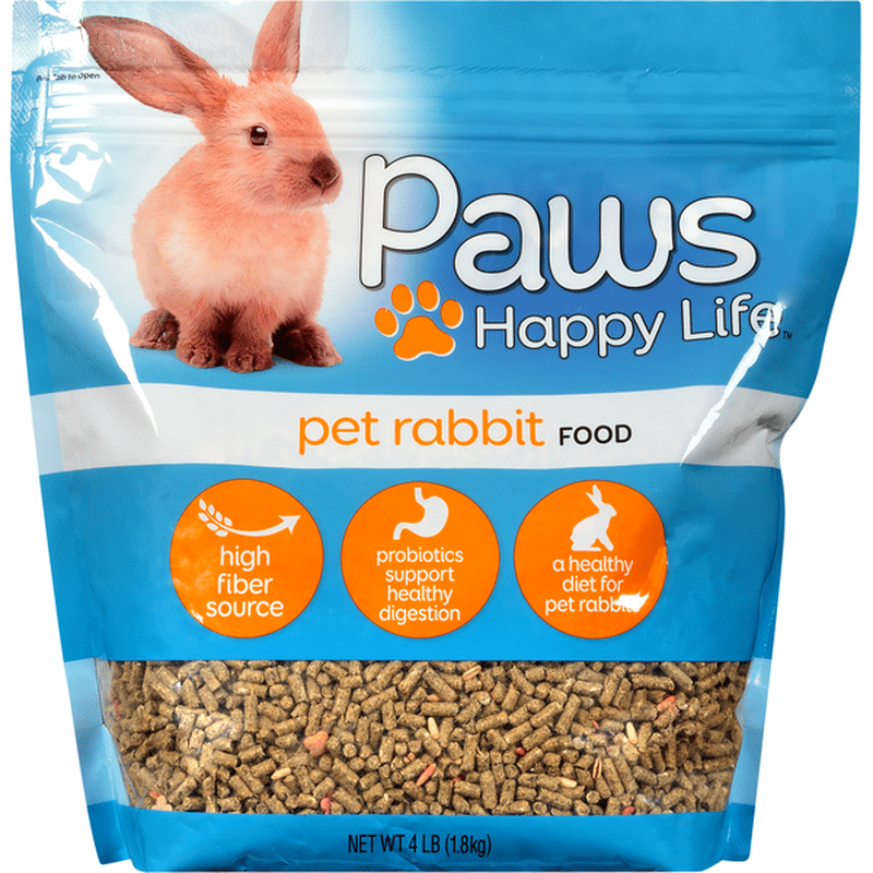 Paws Happy Life Premium Pet Rabbit Food (4 lb) - Instacart