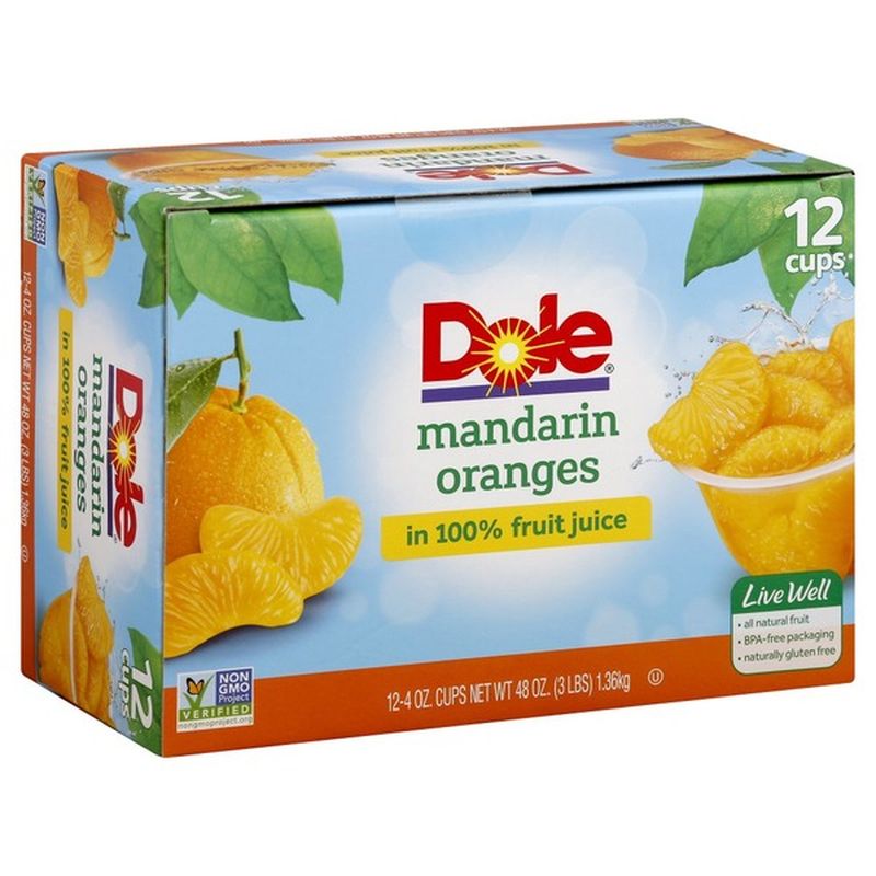 Dole Mandarin Oranges in 100% Fruit Juice (4 oz) Delivery or Pickup ...