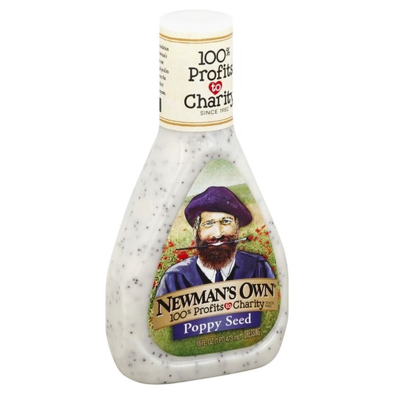 Newman's Own Dressing, Poppy Seed (16 oz) - Instacart