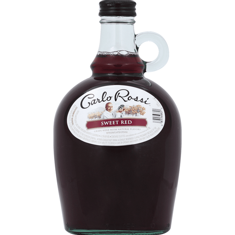 Carlo Rossi Sweet Red (1.5 L) - Instacart