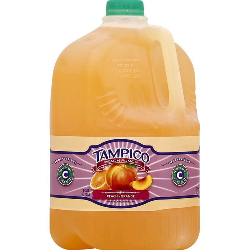 Tampico Punch, Peach, Peach-Orange (1 gal) - Instacart