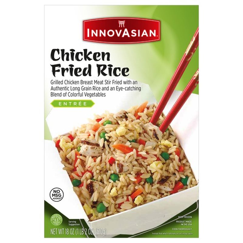 InnovAsian Cuisine Fried Rice, Chicken, Entree (18 oz) - Instacart