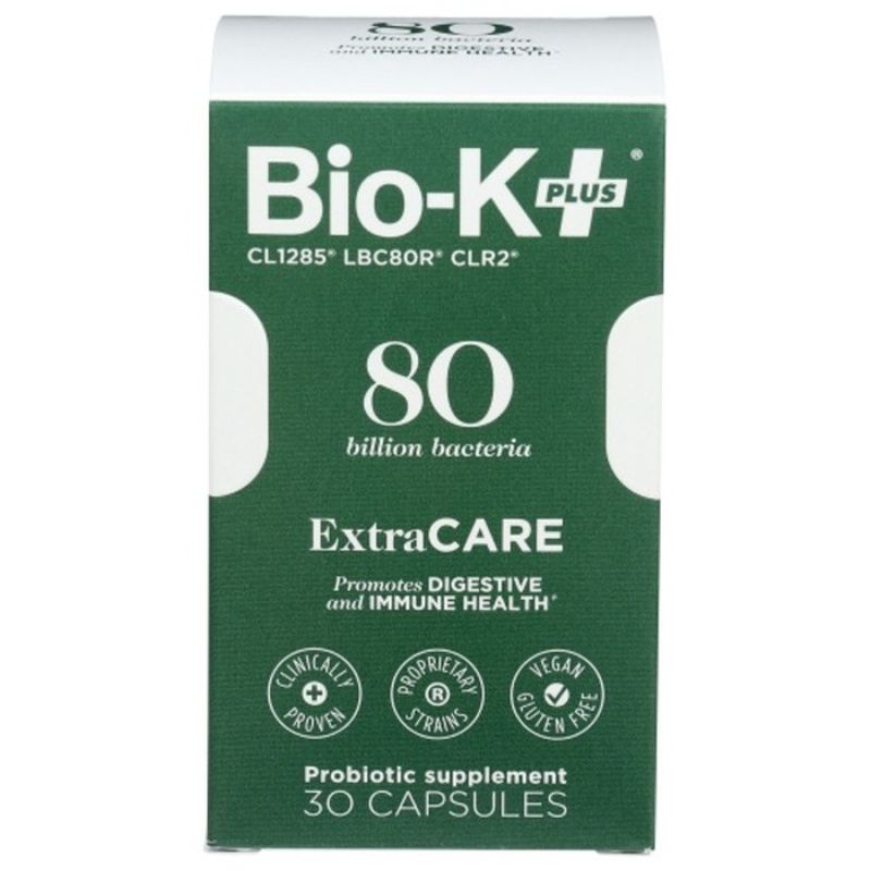Bio-K Plus 80 Billion Extra Care Probiotic (30 ct) - Instacart