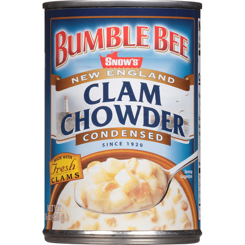 Snow's Traditional Recipe New England Style Condensed Clam Chowder (15 ...