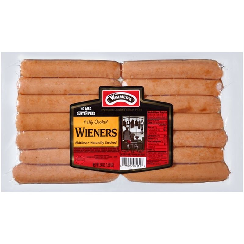 Wimmer's Skinless Wieners (24 oz) - Instacart