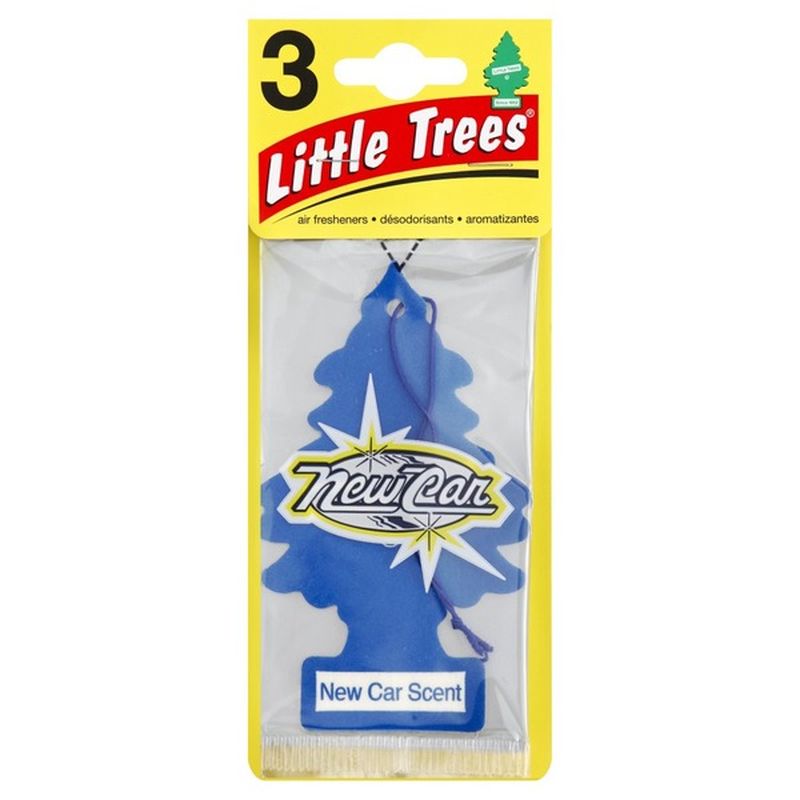 Little Trees Air Fresheners New Car Scent - 3 PK (3 ct) - Instacart