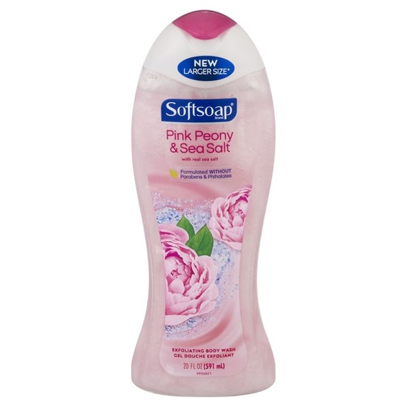 Softsoap Body Wash, Pink Peony & Sea Salt (20 oz) - Instacart