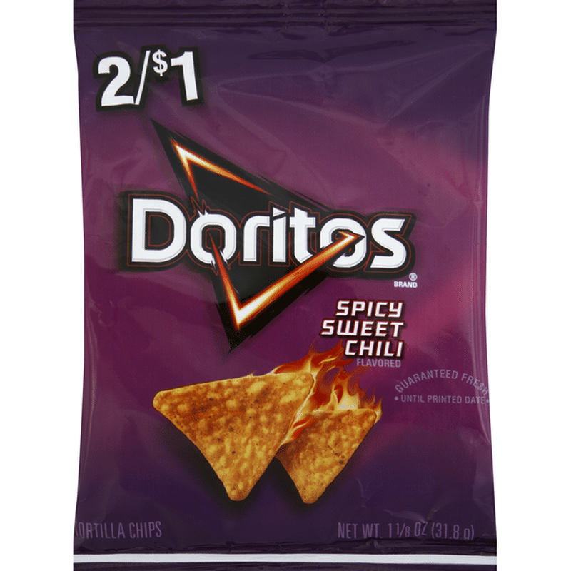 Doritos Tortilla Chips, Spicy Sweet Chili Flavored (1.125 oz) - Instacart
