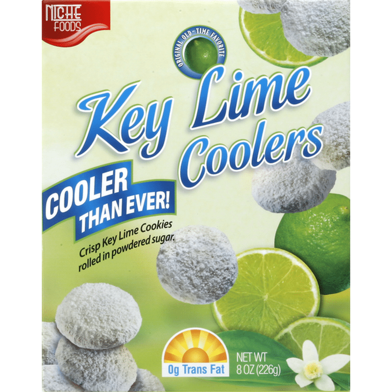 Niche Foods Cookies, Key Lime Coolers (8 oz) - Instacart