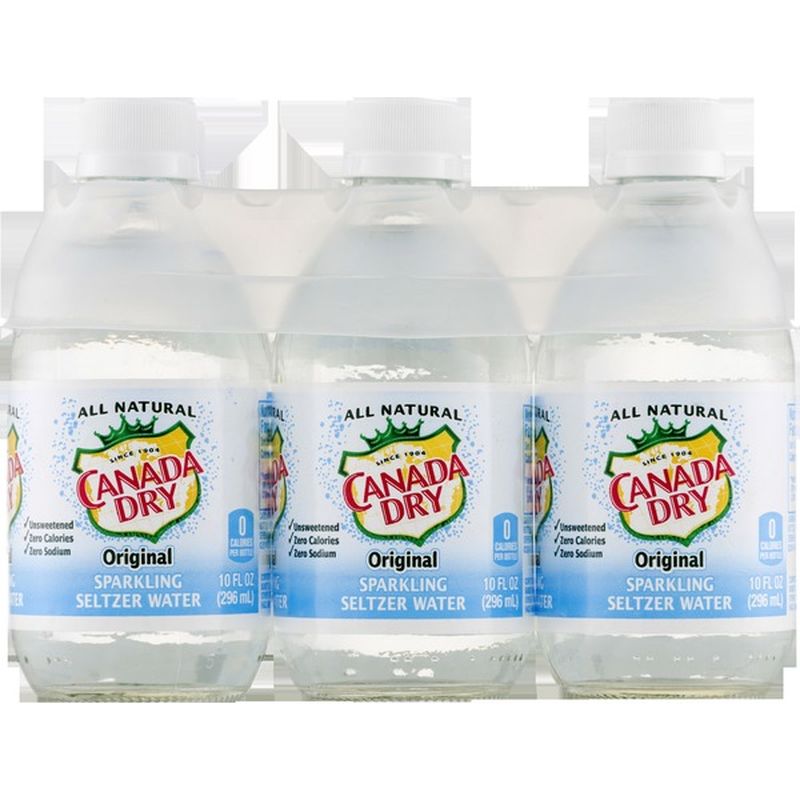 Canada Dry Sparkling Seltzer Water (10 fl oz) - Instacart