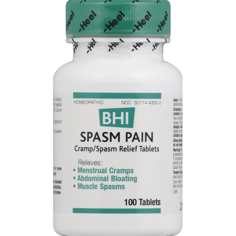 Heel Spasm Pain, Tablets (100 each) - Instacart