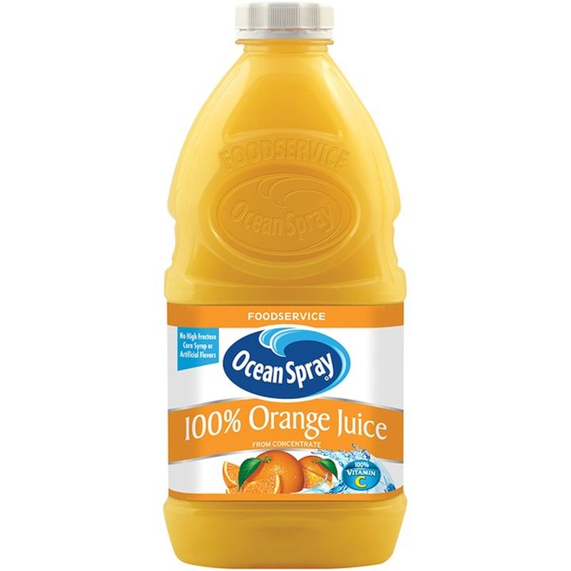 Ocean Spray 100% Orange Juice (60 fl oz) - Instacart
