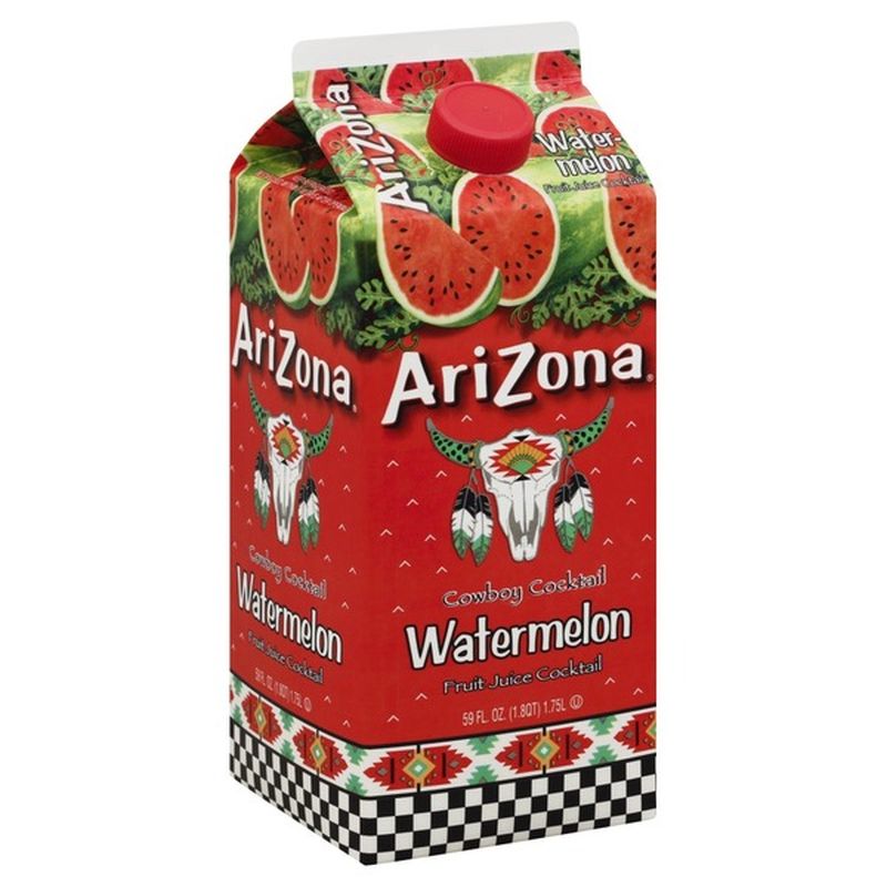 Arizona Fruit Juice Cocktail, Watermelon (59 oz) - Instacart