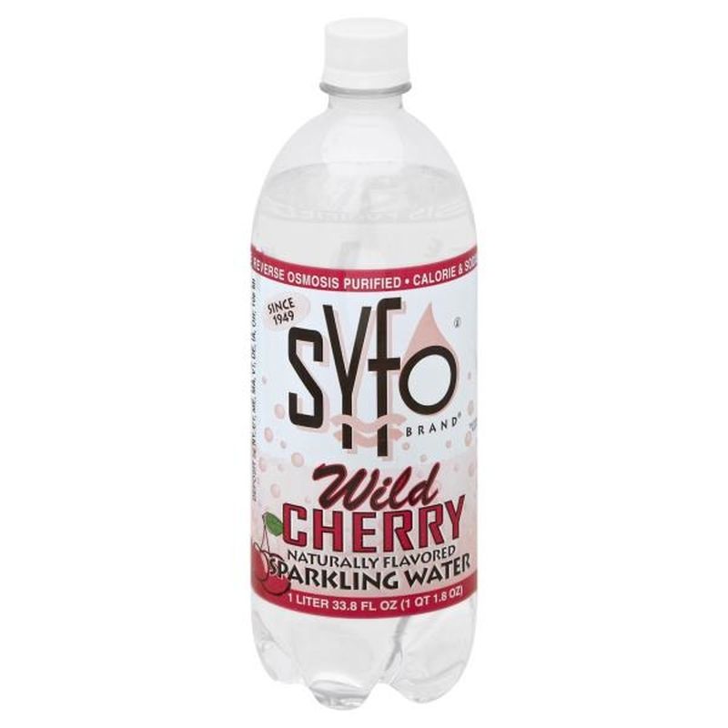 Syfo Sparkling Water, Wild Cherry (1 L) - Instacart