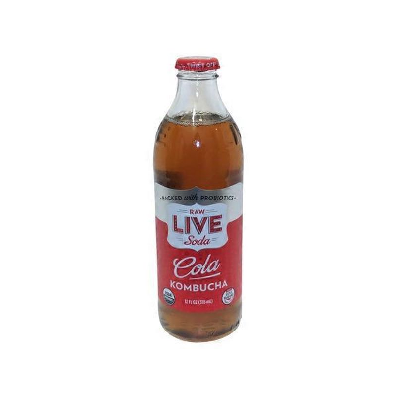 Live Cola Kombucha Sparkling Probiotic Tea (12 fl oz) - Instacart