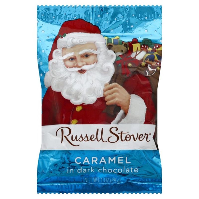 Russell Stover Caramel, in Dark Chocolate (1 oz) - Instacart
