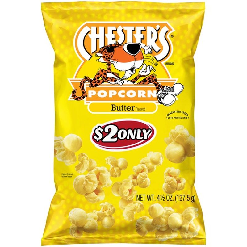 Chester's Butter Prepriced Popcorn Popped (4.5 oz) - Instacart