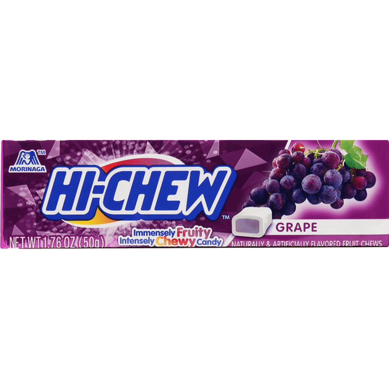 Hi-Chew Fruit Chews, Grape (1.76 oz) - Instacart