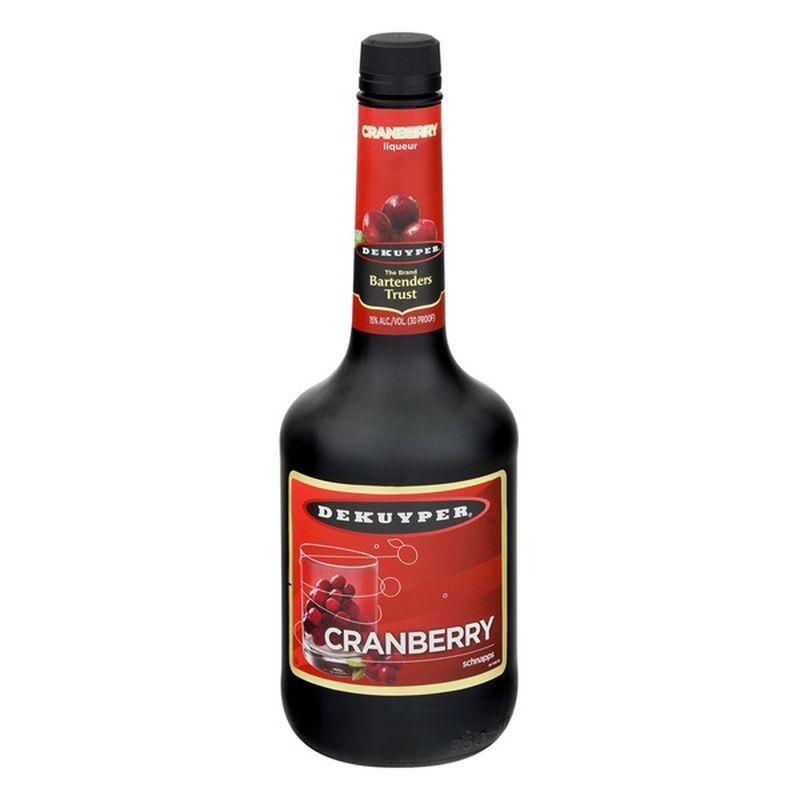 DeKuyper Cranberry Schnapps Liqueur (750 ml) - Instacart