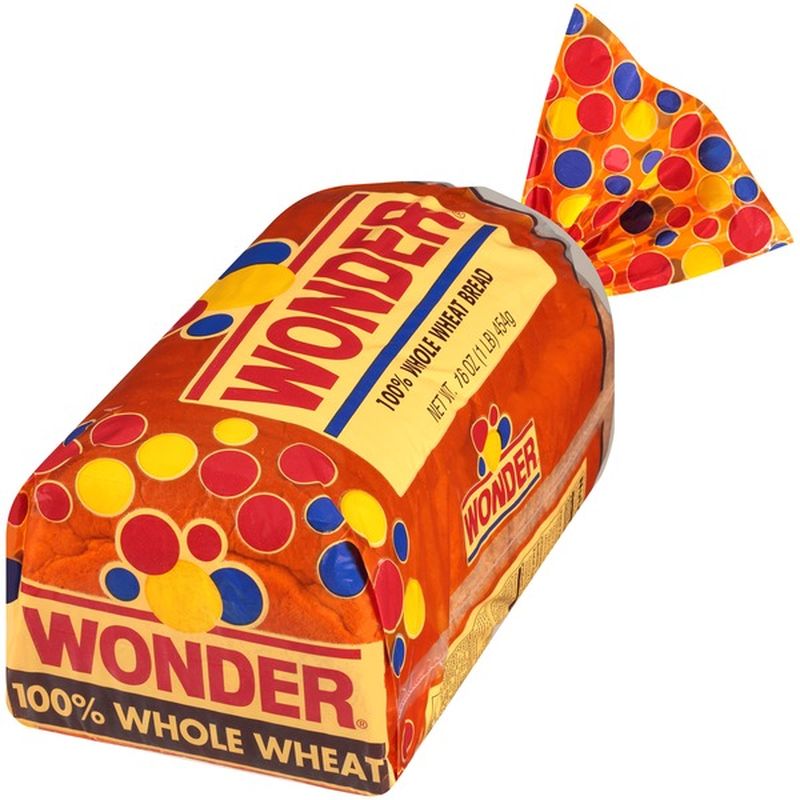 Wonder Bread Small 100% Whole Wheat Bread (16 oz) - Instacart