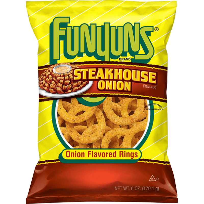 Funyuns Steakhouse Onion Flavored Rings (6 oz) - Instacart