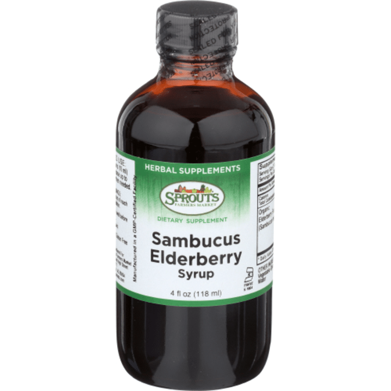 Sprouts Sambucus Elderberry Syrup (4 fl oz) - Instacart