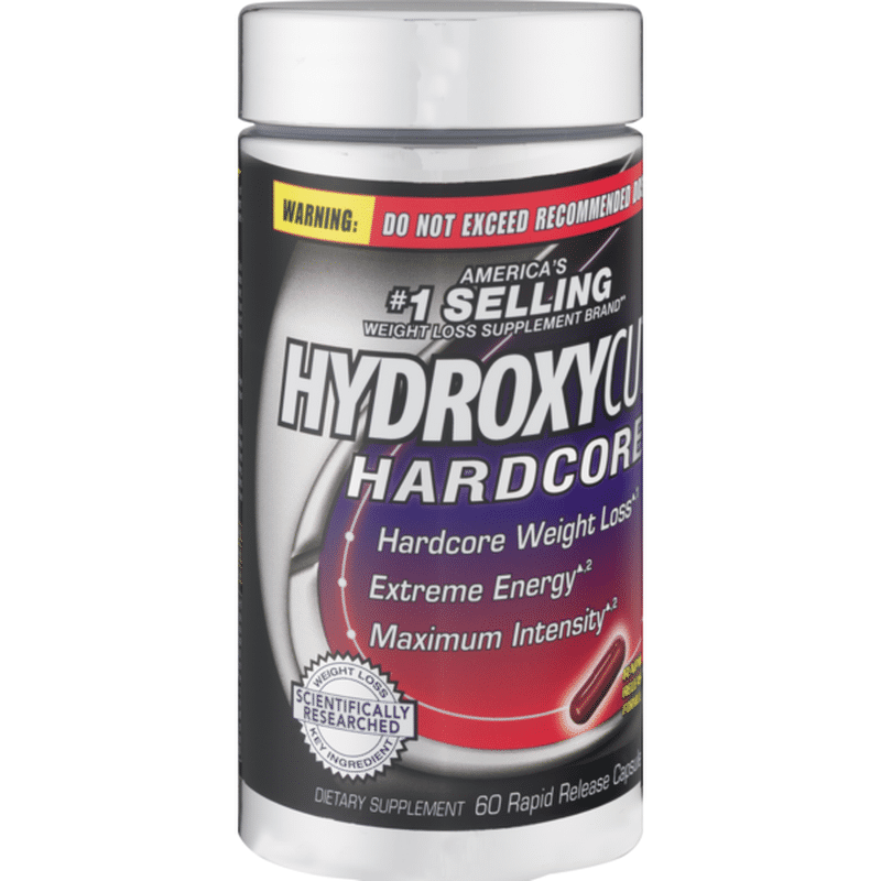 Hydroxycut Hardcore Weight Loss Dietary Supplement (60 ct) - Instacart