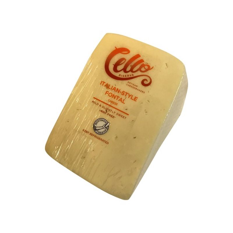 Italian Style Fontina Fontal Cheese, Block (1 lb) - Instacart