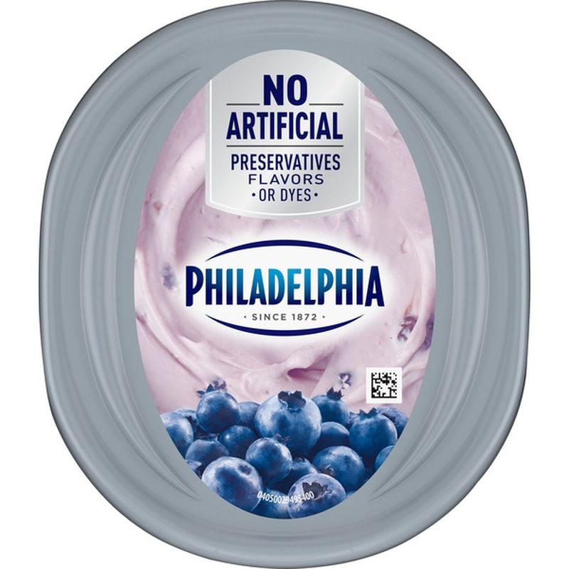Philadelphia Blueberry Cream Cheese Spread (7.5 oz) - Instacart