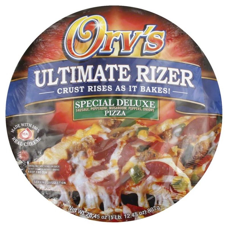 Orvs Tasty Toppings, Ultimate Rizer Crust, Pizza, Special Deluxe ...