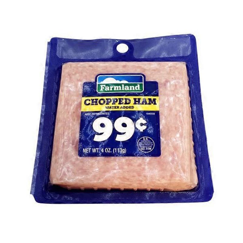 Farmland Ham, Chopped, Water Added (4 oz) - Instacart