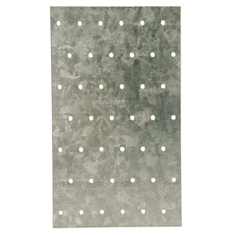 Simpson Strong-Tie 20-Gauge Galvanized Nail Plates - 7" x 4-1/8" (each ...