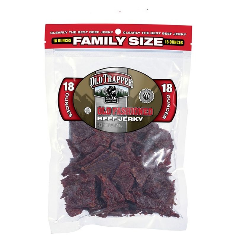 Old Trapper Beef Jerky, Old Fashioned (18 oz) - Instacart