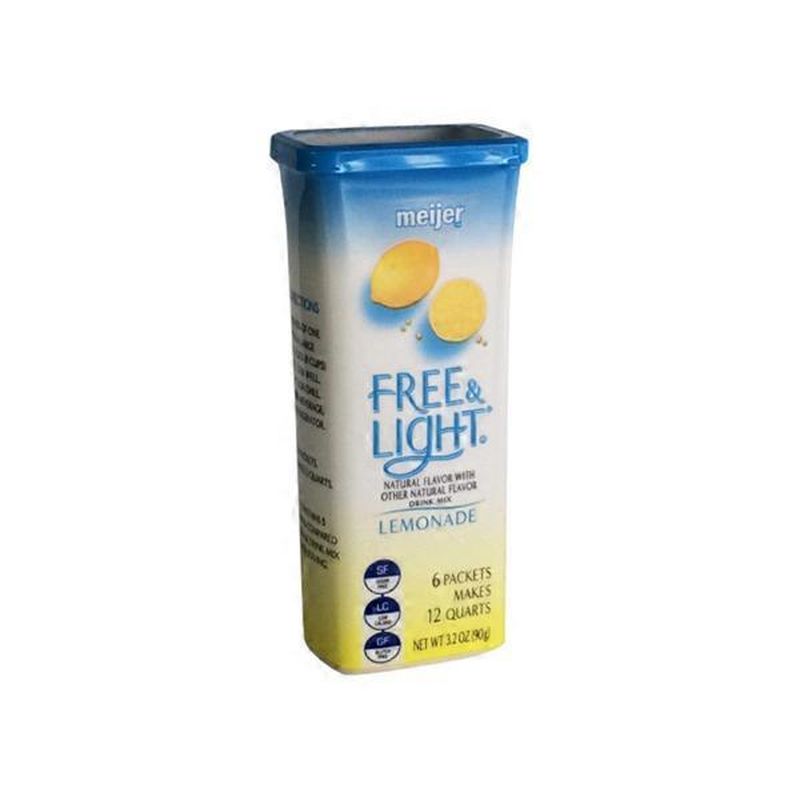 Meijer Lemonade Flavored Drink Mix (3.2 oz) - Instacart