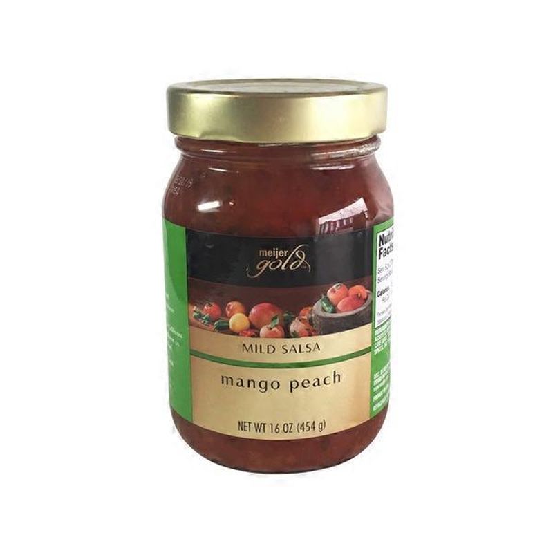 Meijer MILD mango peach SALSA (16 oz) Delivery or Pickup Near Me ...