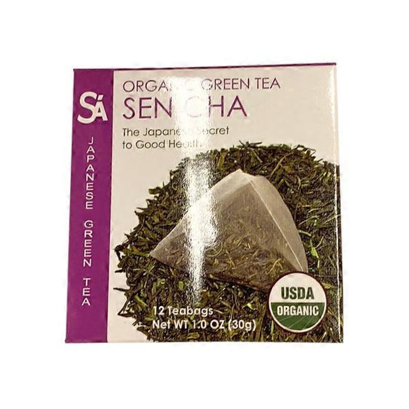 SA Teas Sen Cha Tea Bags (12 ct) - Instacart