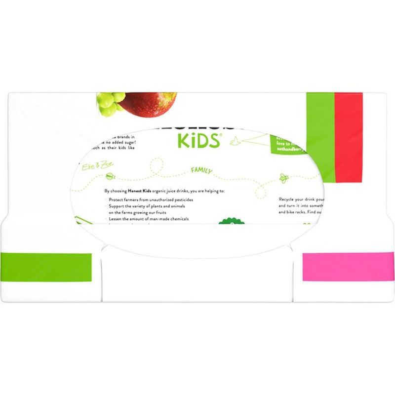 Honest Tea Kids Variety Pack Organic Fruit Juice Drink (6.75 fl oz ...