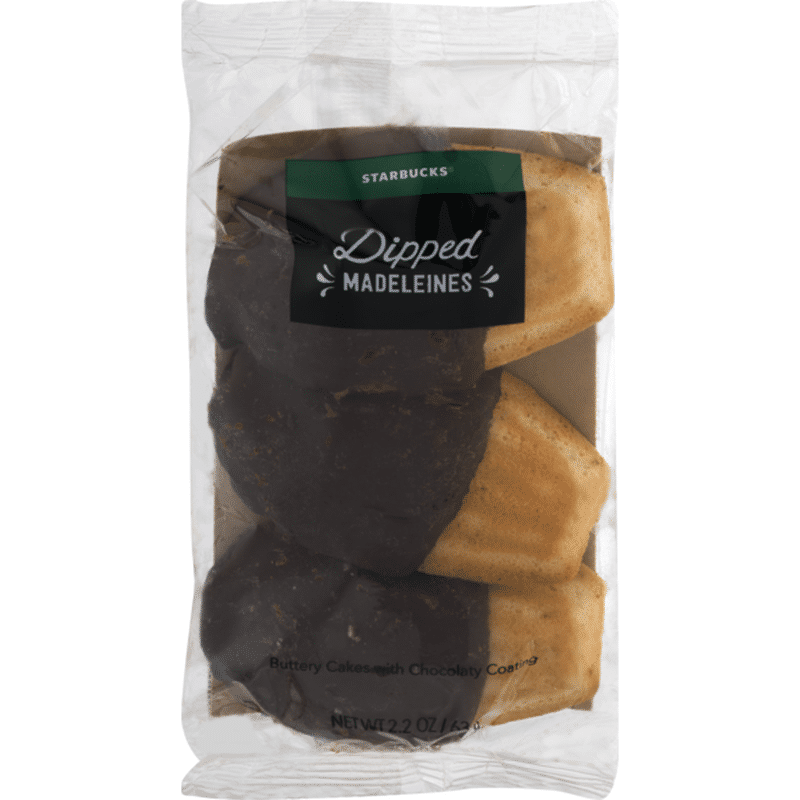 Starbucks Dipped Madeleines (2.2 oz) - Instacart
