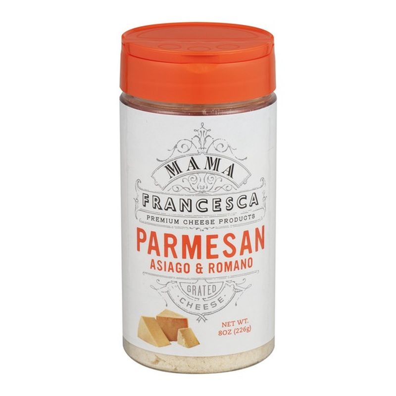 Mama Francesca Grated Cheese Parmesan Asiago & Romano (8 oz) - Instacart