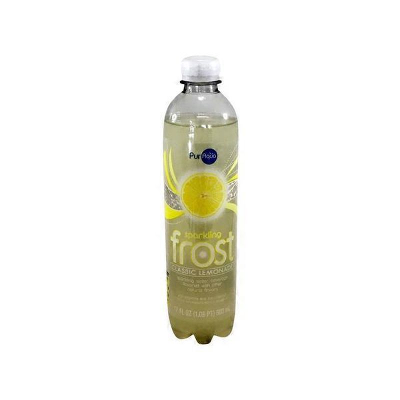 PurAqua Lemonade Sparkling Frost Water (17 fl oz) - Instacart