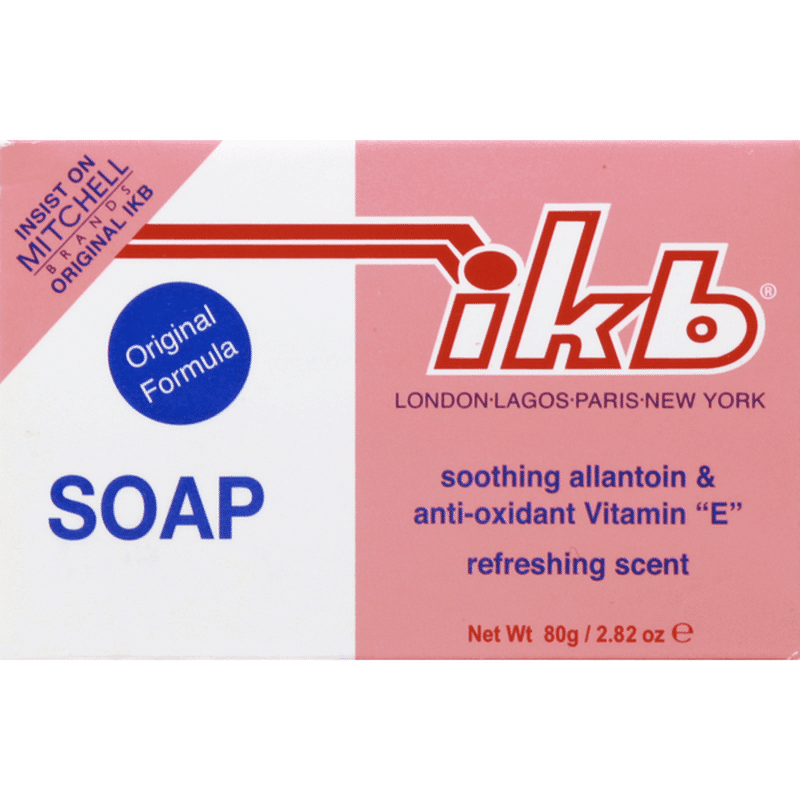 Ikb Soap, Original Formula, Refreshing Scent (80 g) - Instacart