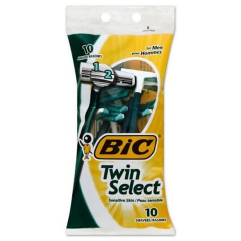 BiC Shavers, for Men, Sensitive Skin (10 each) - Instacart