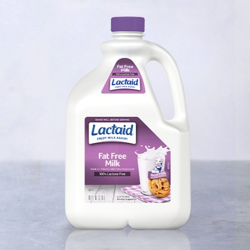LACTAID Fat Free Milk (96 fl oz) - Instacart