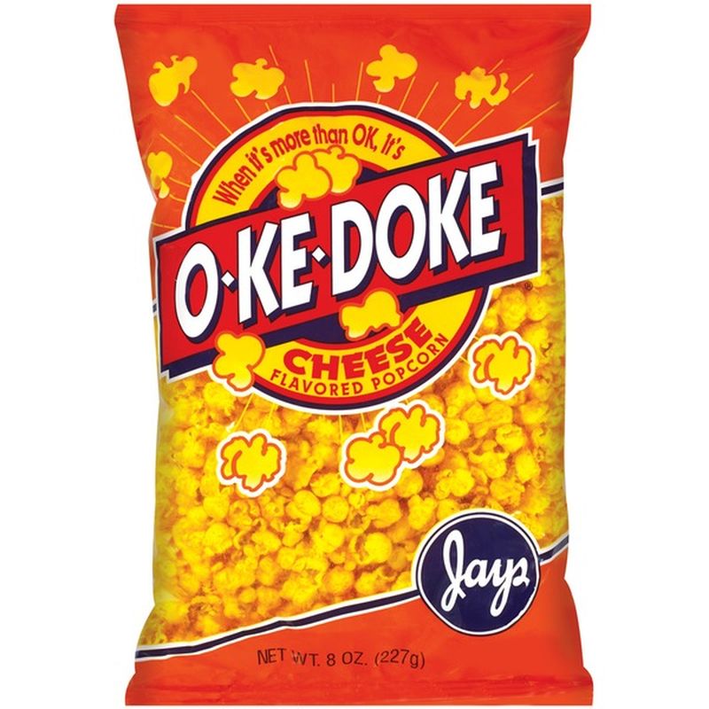 O Ke Doke Cheese Flavored Popcorn (8 oz) - Instacart