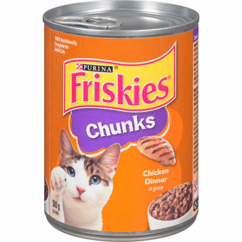 Friskies Chicken Chunks in Gravy Sauce Cat Food (380 g) - Instacart