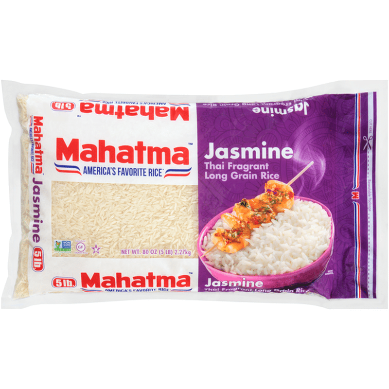 Mahatma Jasmine Thai Fragrant Long Grain Rice (5 lb) - Instacart