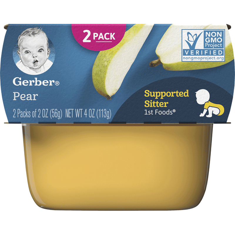 Gerber 1st Foods Pear Baby Food (4 oz) from Kroger - Instacart