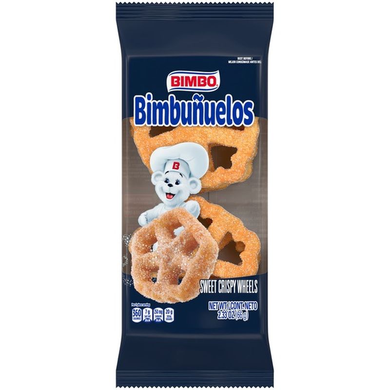 Bimbo Bimbunuelos Crispy Wheels Pastry (2.33 oz) - Instacart