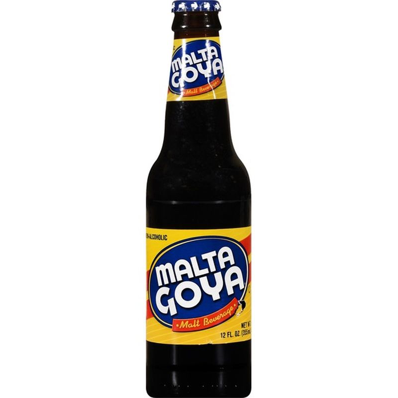 Goya Malta Malt Beverage Non-Alcoholic (12 fl oz) - Instacart